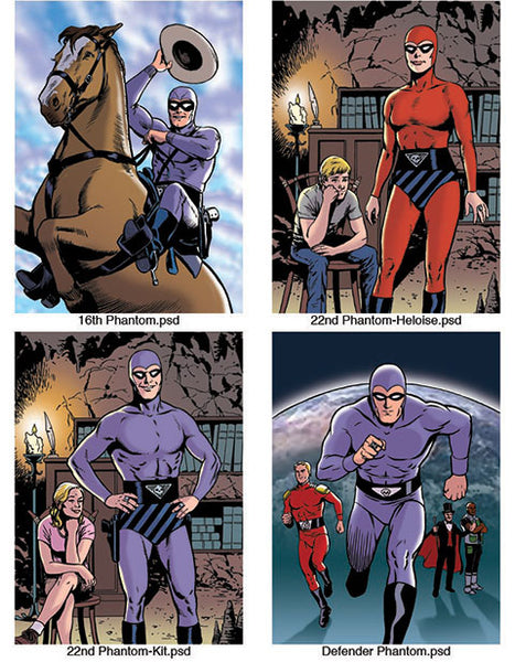 The Phantom Generations Trading Cards – Phantom Comics