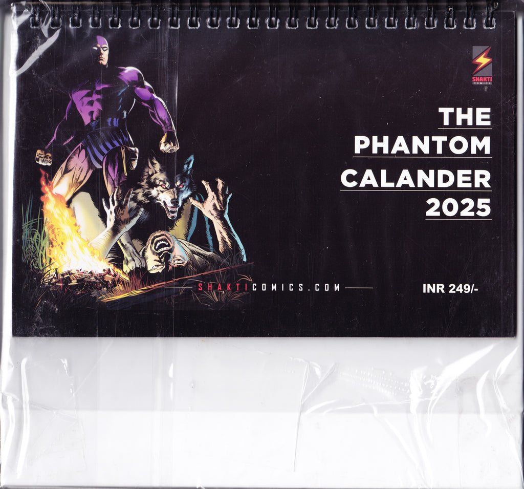 Shakti Comics 2025 Phantom Table Calendar - Cover A – Phantom Comics