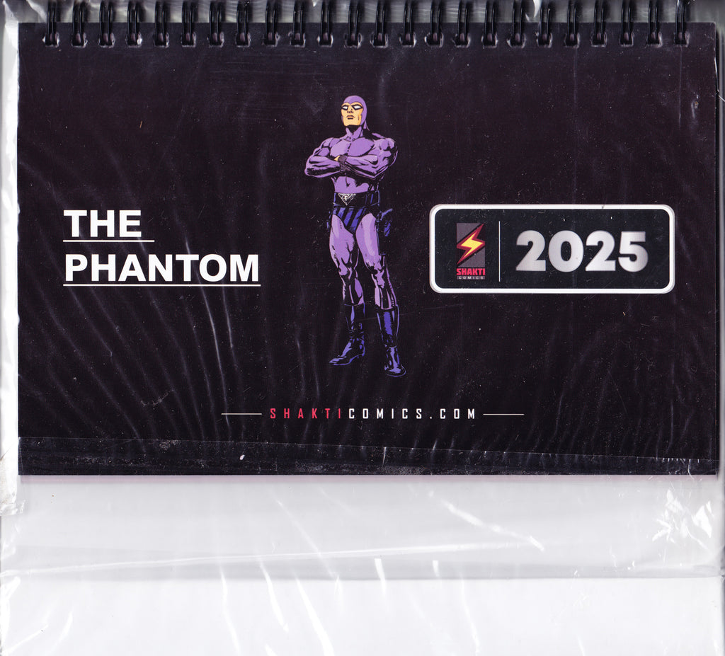 Shakti Comics 2025 Phantom Table Calendar - Cover B – Phantom Comics