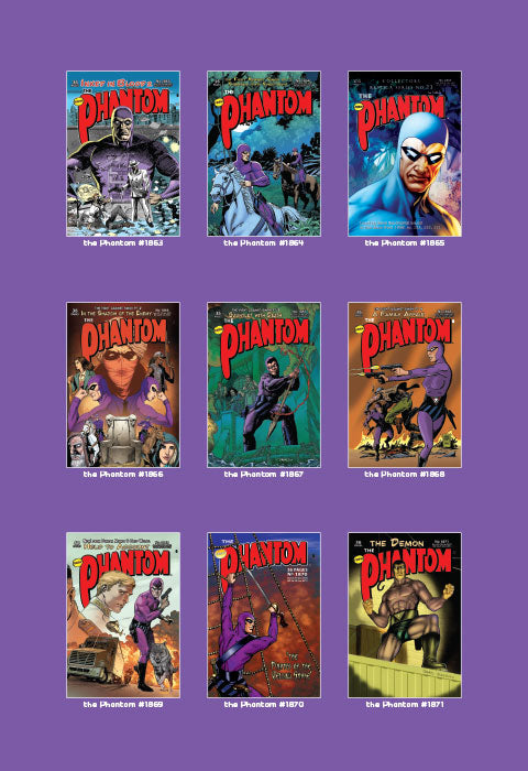 Phantom Philecard #1863-1871 – Phantom Comics