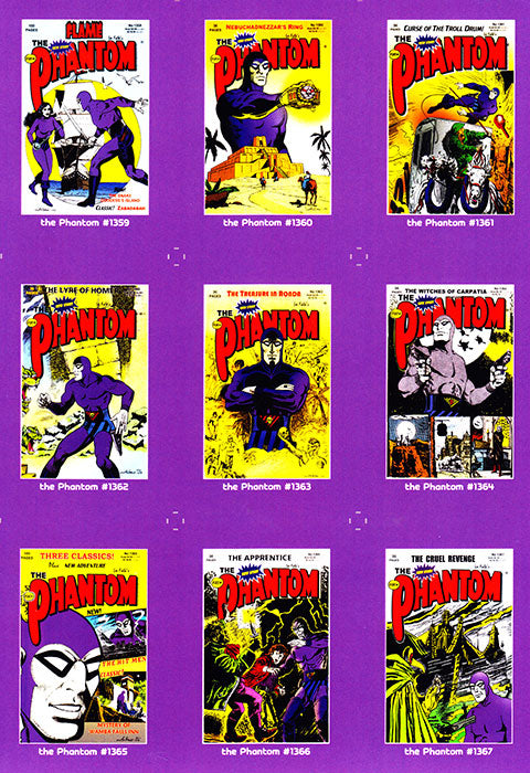 Phantom Philecard #1359-1367 – Phantom Comics