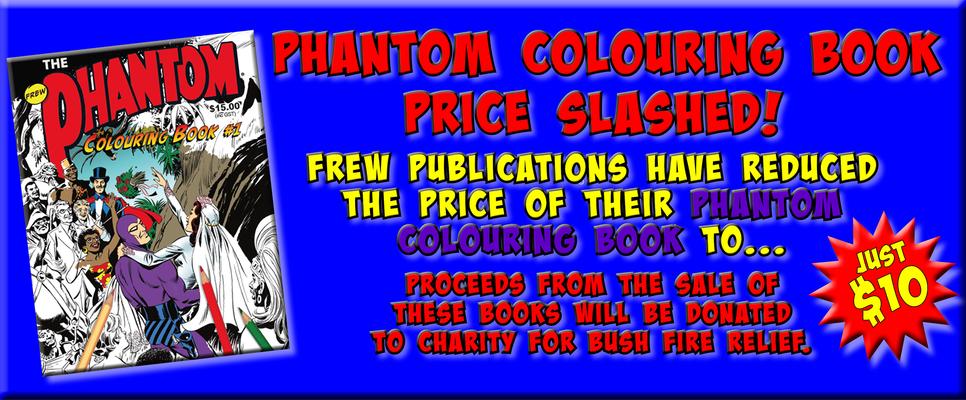Phantom Comics - vintage art and new